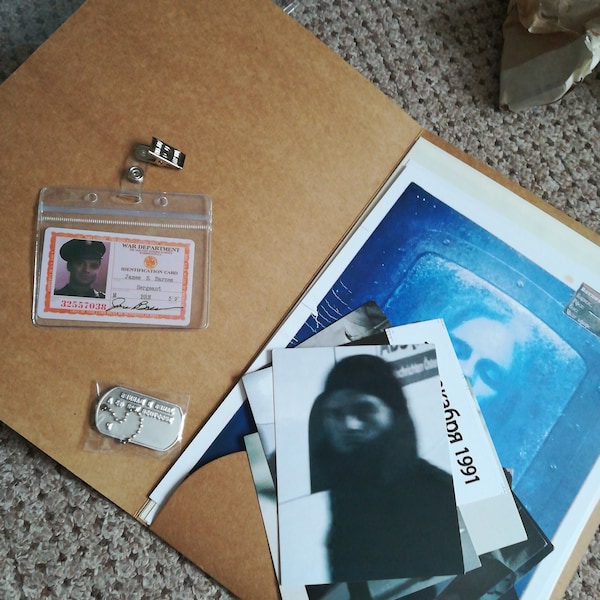 Bucky Barnes Secret File Winter Soldier S.H.I.E.L.D. Files Paper Props ...