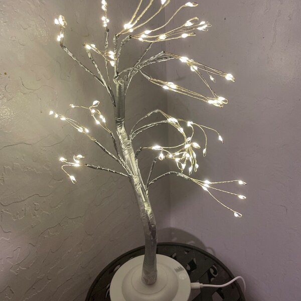 Personalized Aesthetic LED Pearl Fairy Tree Lamp 3D Sparkly Twinkle ...