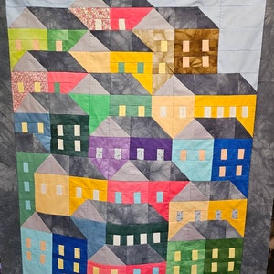 Chevron Snowflake Quilt Pattern PDF Digital Download - Etsy