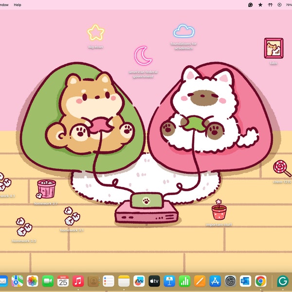 Animated Backgrounds for Desktop: Cute Fox, Pink, Beautiful Nature ...