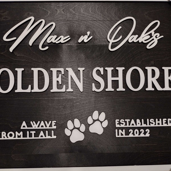Customized Lake House Sign, Family Lake House, Lake House Decor, Lake ...