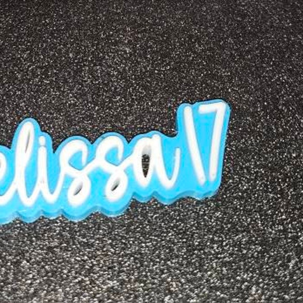 Personalized Border Keychain, Special Handwritten Design, School -kids ...