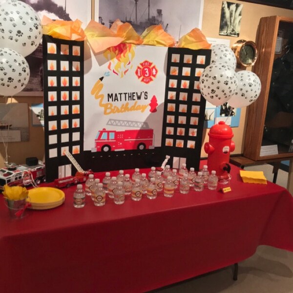 Burning Building Fire in Windows Printable PDF Instant Download for ...