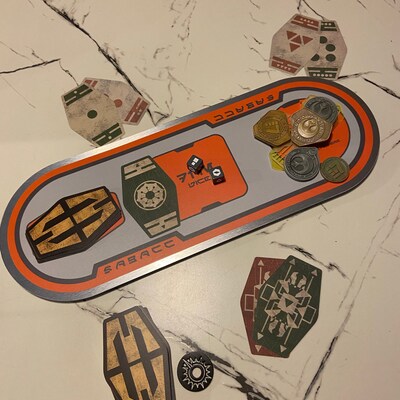 Sabacc Play Mat From Galactic Starcruiser Halcyon's Sublight Lounge ...