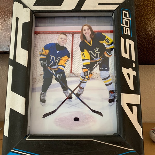 Set of 4 - Hockey Puck Frames-free SHIPPING in US - Etsy