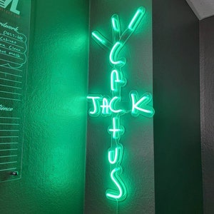 Wavy Pink Neon Mirror Glowing Mirror Led Neon Sign Light up - Etsy