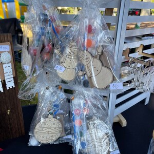 Ornaments and Keychains Display Svg File, Craft Market Display Svg ...