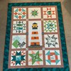 Compass Rose Quilt Block, Christmas Star, Instant Download, 12 8 & 6 ...