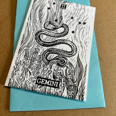 SNAKE in BOOT PRINT, Linocut, Print, Block Print, Snake, Snake Art ...