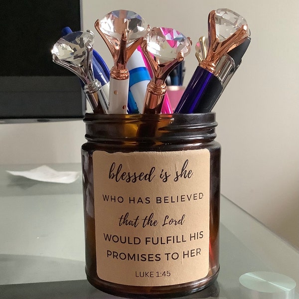 Teacher Appreciation Gift Scripture Candle Gift for Teacher ...