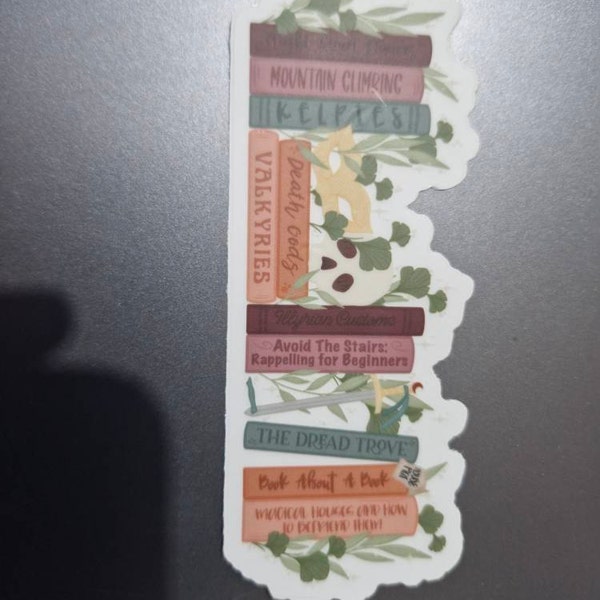 Curse Breaker ACOTAR Waterproof Sticker Feyre Archeron A Court of ...