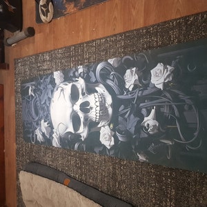 Aztec Octopus Desk Mat, Aesthetic XL Desk Pad, Geometric Mouse Pad, Red ...