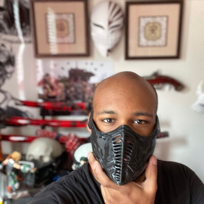 Kabal Skull Mask MK9 MK10 MKX MK11 Aftermath Mortal Kombat - Etsy