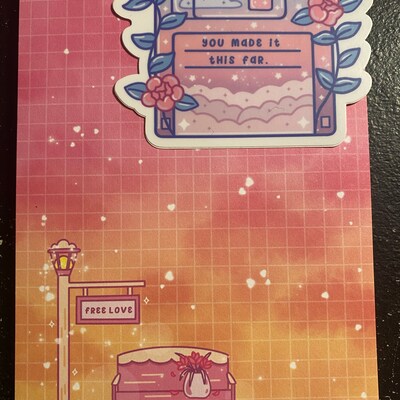 Floppy Disk Cute Vinyl Waterproof Sticker Kawaii Aesthetic - Etsy