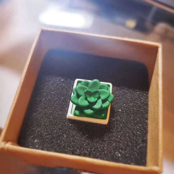 Succulent Artisan Keycap, Artisan Keycap, Plant Succulent Keycap ...