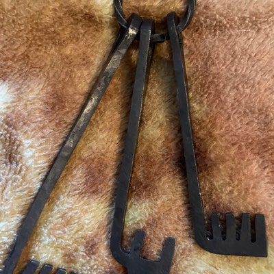Hand-forged Viking Keys - Etsy