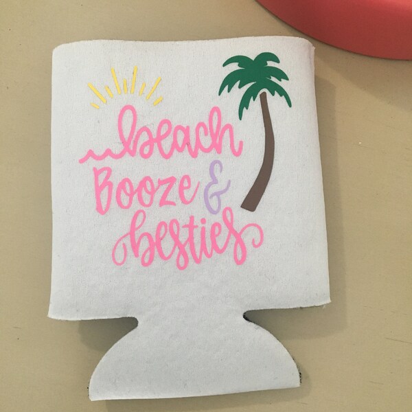 Beach Booze & Besties SVG PNG JPG File (with Palm Tree) - Etsy
