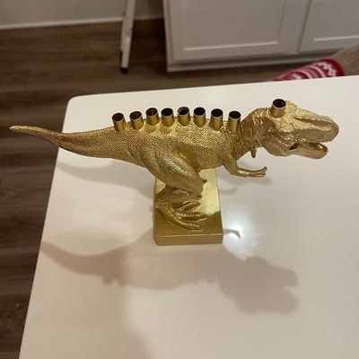 Dinosaur Menorah - Etsy