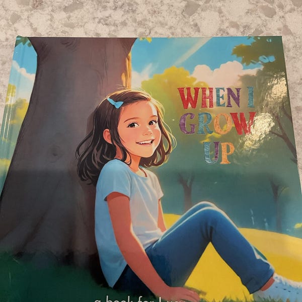 Personalized Children's Book: When I Grow Up, Custom Career Story - Etsy