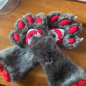 PDF TEMPLATE: Fursuit Puffy Paws Digital Download - Etsy
