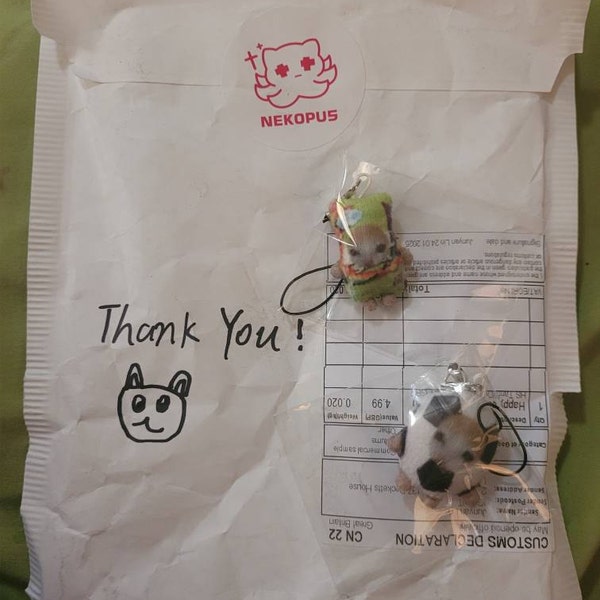 Cat Memes Plush Keychains Banana Cat Happy Cat Mini Size Silly Cat Meme ...