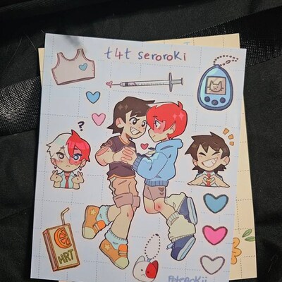 Seroroki Sticker Sheet - Etsy