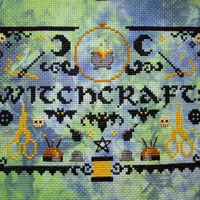 Witchcrafts Cross Stitch Pattern Gothic, Witchy, Crafty, Sewing ...