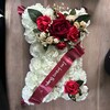 Funeral Flowers Round Ring Wreath With Personalised Ribbon 10 12 14 or ...