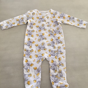 Baby Footed Coverall Pattern // Pdf Download // Photo Tutorial | Etsy