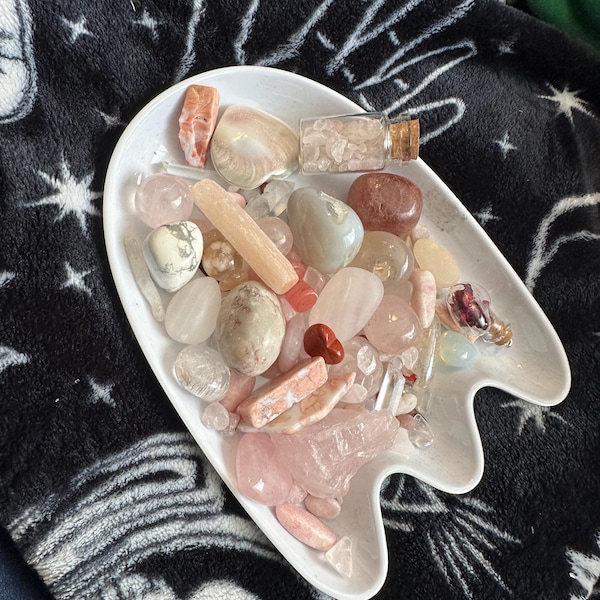 Full Moon Crystal Confetti Mystery Scoop Crystal Dip - Etsy