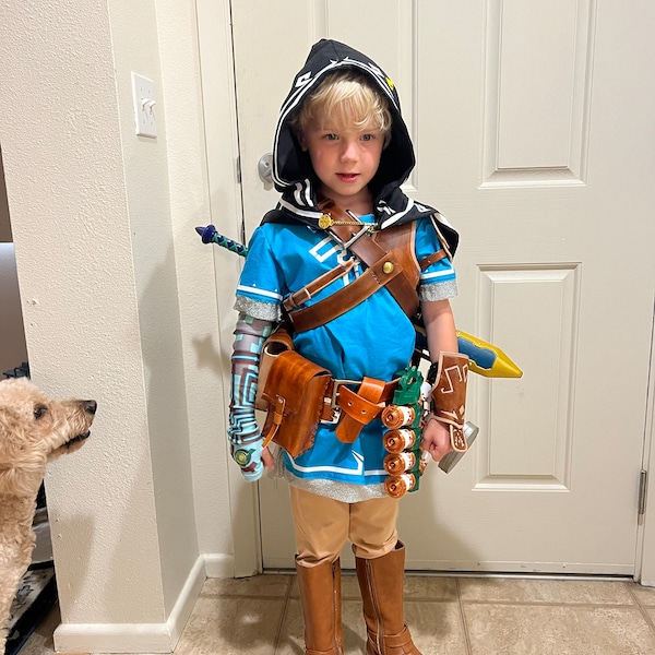 Legend of Zelda Cosplay Link Leather Bags Twilight Princess Medieval - Etsy