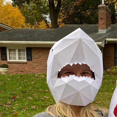 Shark Mask Papercraft Template Baby Shark Animal Mask Halloween Mask ...