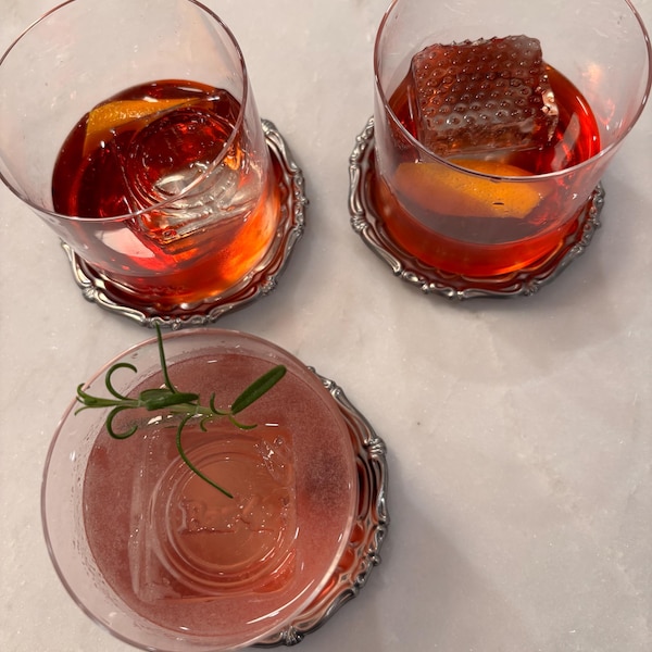 Custom Ice Plate, Business Logo Ice Cube Stamp for Bar, Personalize Ice ...