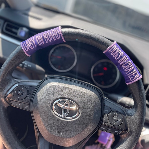 Steering Wheel Snap Wrap Reminders- Snaps Onto Wheel - Etsy