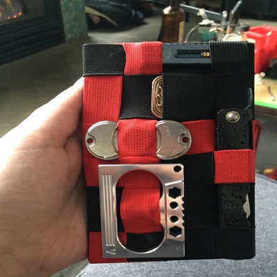 Square EDC / USB Flashdrive Pocket Organizer - Etsy