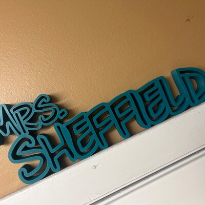 Nurse Name Plate, Nurse Name Sign, Nurses Week Gift, New Nurse Gift ...