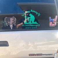 Custom in Loving Memory Memorial Fallen Soldier Military Cross - Etsy