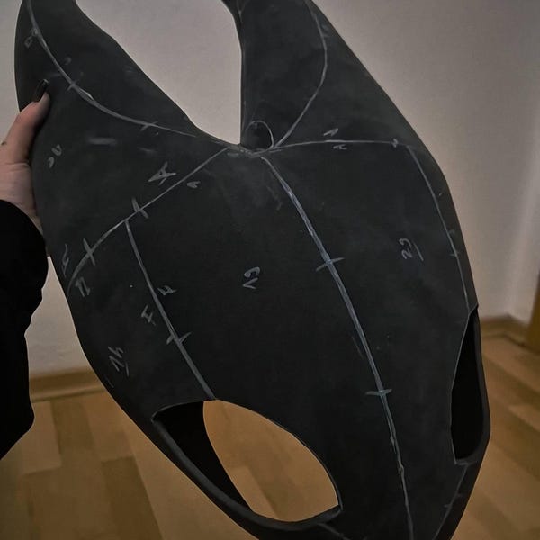 Oni Mask Pattern PDF - Customizable EVA Foam Craft Template & Mini ...