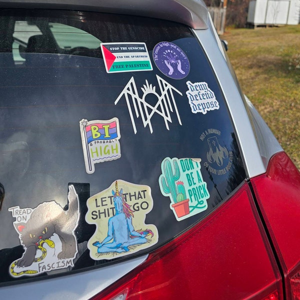 Dtmf - Debí Tirar Más Fotos - Waterproof and Holographic Stickers - Bad ...