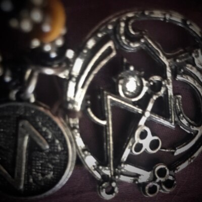 Seal Sigil of Marax, Seals of Goetia With Gemstone of Your Choice ...