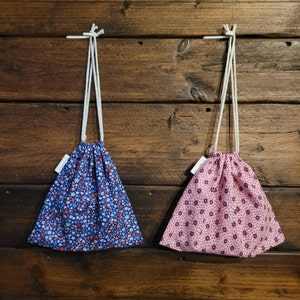 Drawstring Bag Pattern, PDF Sewing Pattern, Reusable Bag Pattern ...