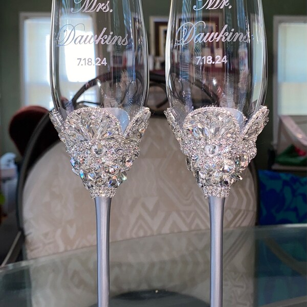 Table Numbers Wedding Gold Table Numbers Decor Rhinestone Number ...