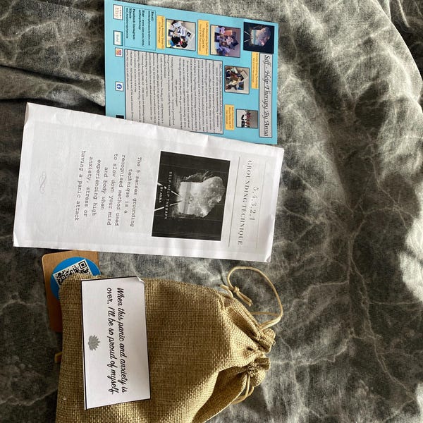 Anxiety Grounding Techinque Kit - Etsy