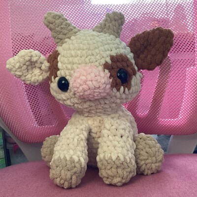 Amigurumi Cow Pattern, Plush Pattern, Stuffed Cow Toy, Cow, Crochet Cow ...