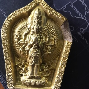 Old Thai Khmer Ceremic Shaman Rishi Sitting on Sacred Leklai | Etsy