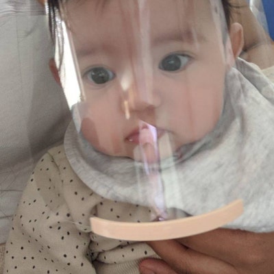 Extended Face Shield for Eye Loupes Anti Glare Shield PPE Light Weight ...