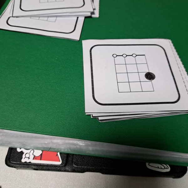 Guitar Chord Flash Cards for Beginners: Printable Teacher Resource (PDF ...