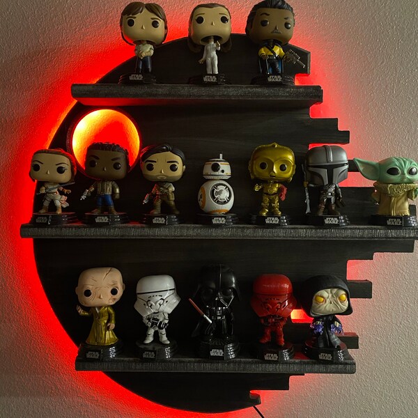 Funko Pop Shelves, Funko Pop Display Case Light Up, Funko Pop Storage ...