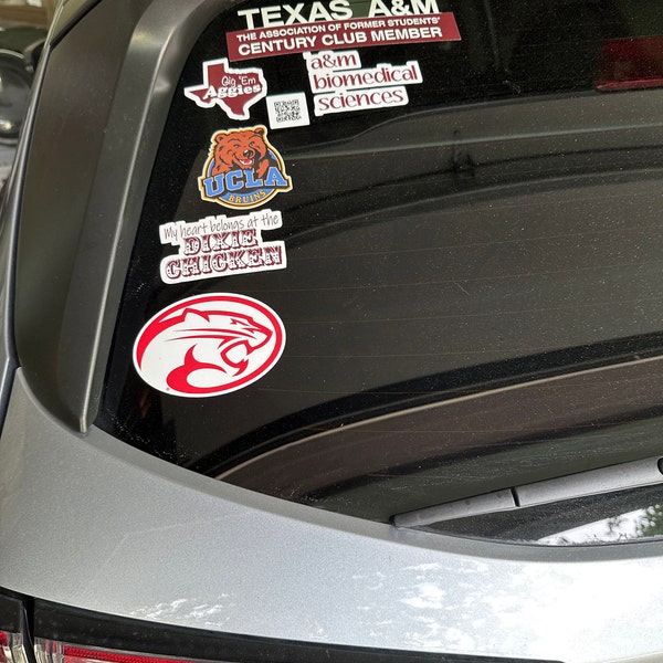 Fordham University Ram Mascot Car Decal Window Bumper Sticker for Cars ...