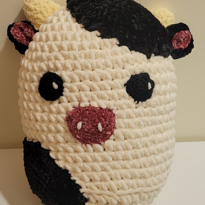 Crochet Jumbo 16 Squishmallow Cow PATTERN PDF - Etsy